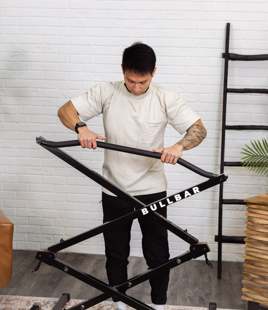 BULLBAR Portable Pull-up Bar and Dip Station