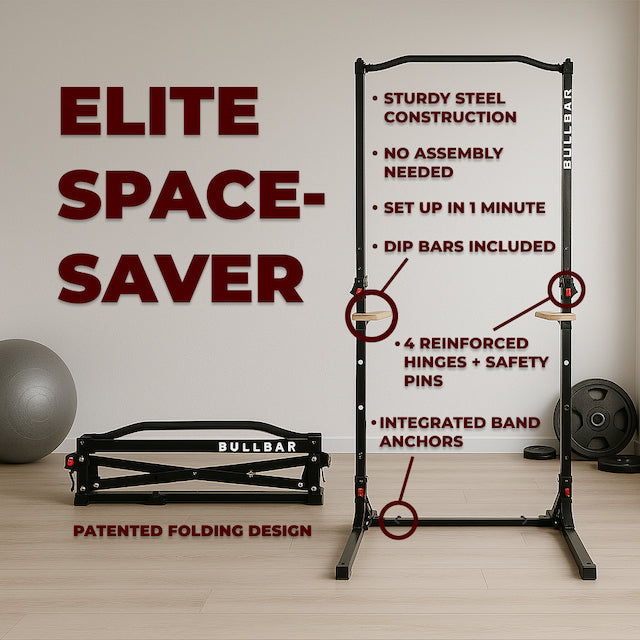 BULLBAR 2.0 | Portable Pull-up Bar and Dip Station